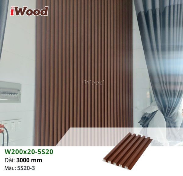 Trang trí phòng thờ với tấm iWood W200x20-5S20-3 - iWood.com.vn