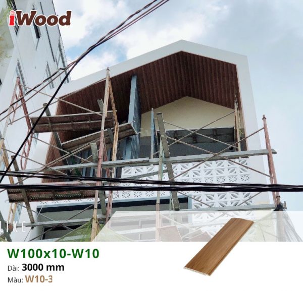Ốp trang trí tấm ốp iWood W100x10-W10-3 tại TP.HCM - iWood.com.vn