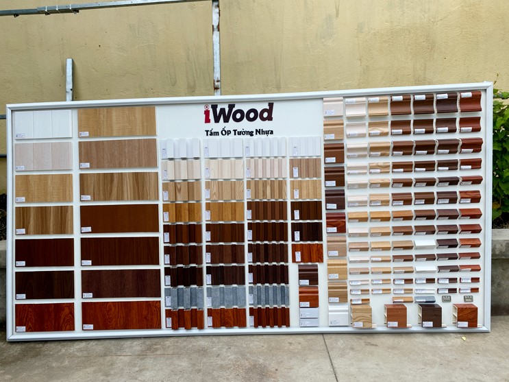 Bảng mẫu iWood 1m2x2m4 - iWood.com.vn